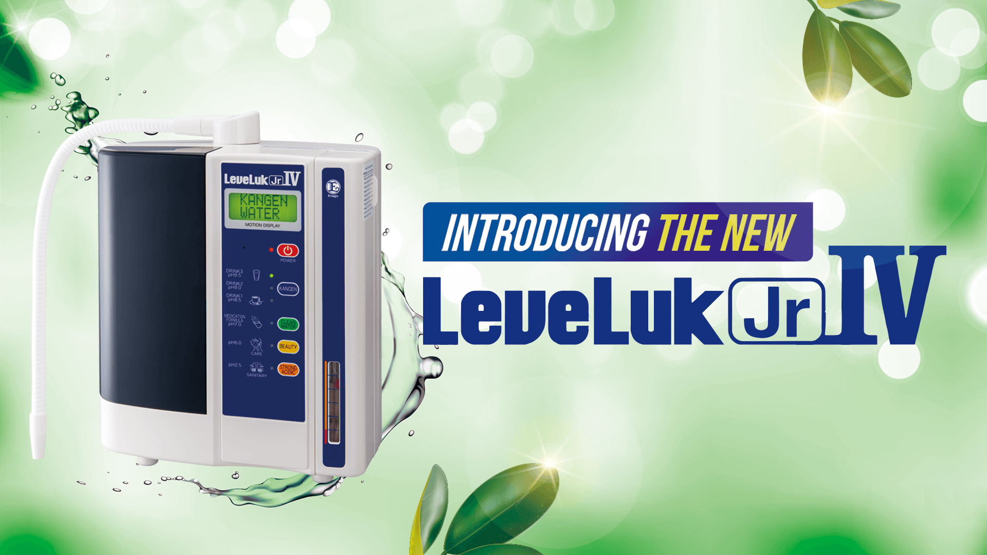 Introducing the NEW LeveLuk JRIV! | Enagic Distributor News